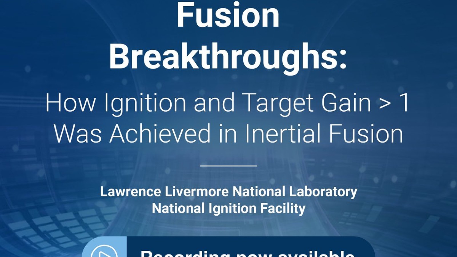 Fusion Breakthroughs: How Ignition and Target Gain Greater Than 1 Was ...